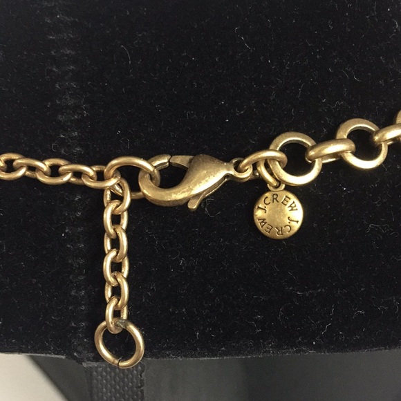 J. Crew | Jewelry | J Crew Crystal Necklace Lobster Clasp Signed Mark ...
